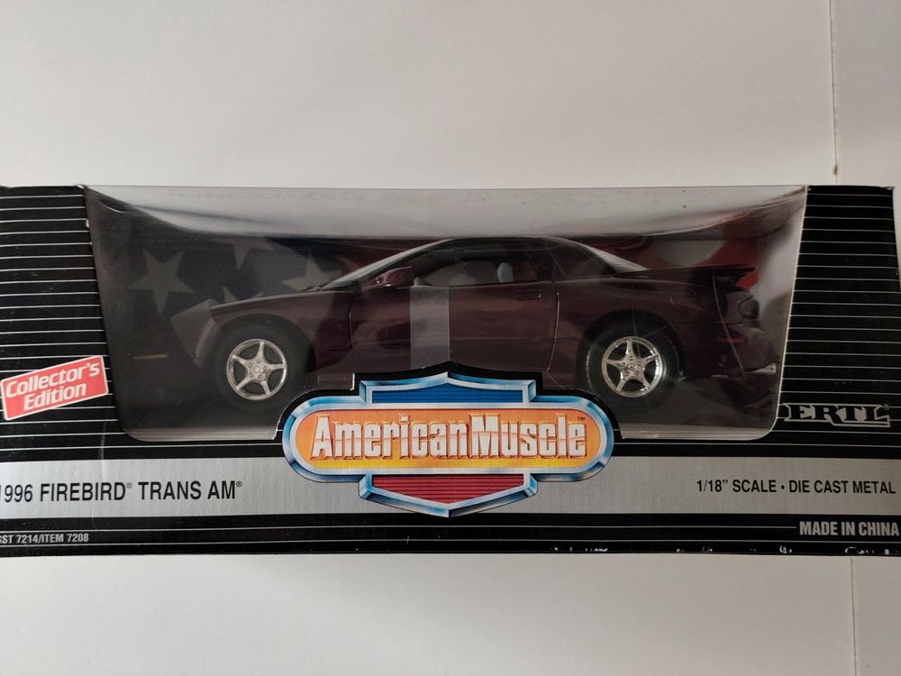 Pontiac Firebird Trans AM 1996 von ERTL die cast 1/18 (Neu und ...