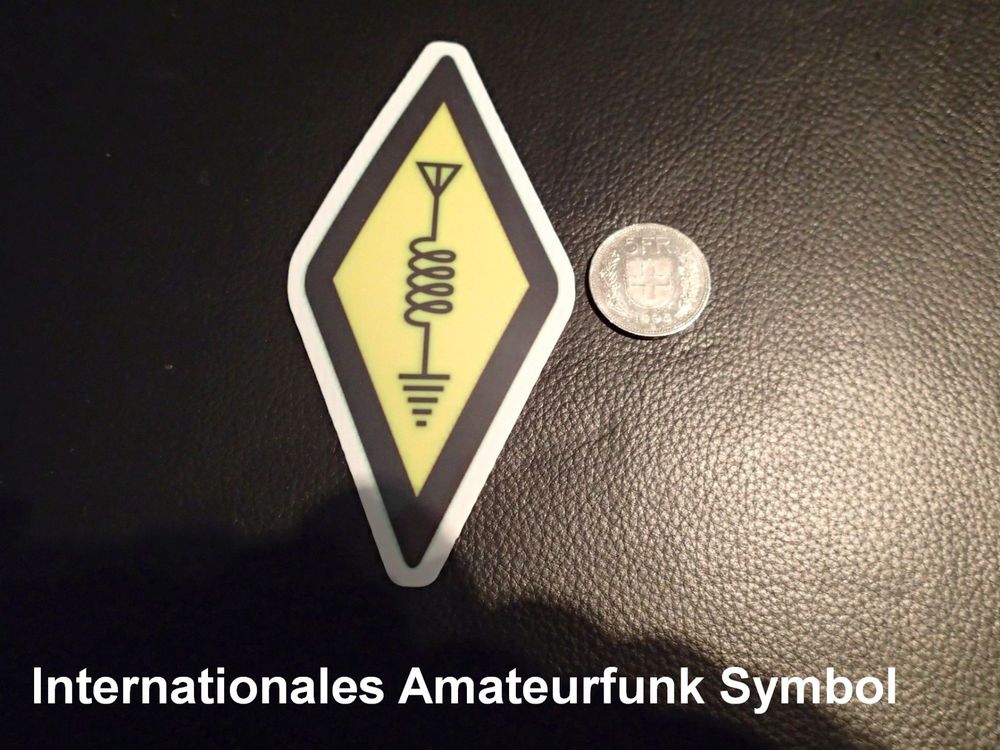 Abziehbild, Kleber, Internationales Amateurfunksymbol gross | Kaufen ...