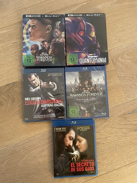 5x Blu-Ray 4x Original verpackt | Kaufen auf Ricardo