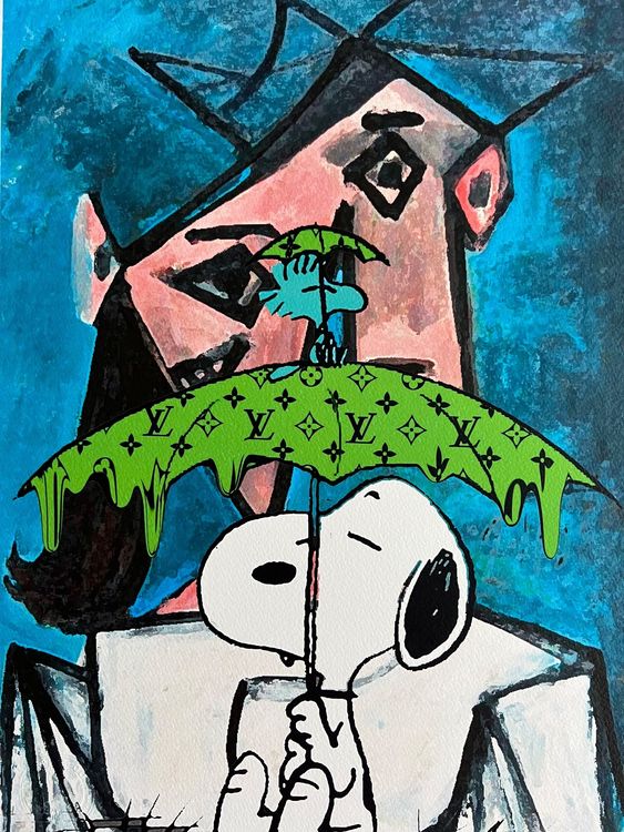 DEATH NYC « Vuitton Snoopy Umbrella & Picasso » (Neu (gemäss ...