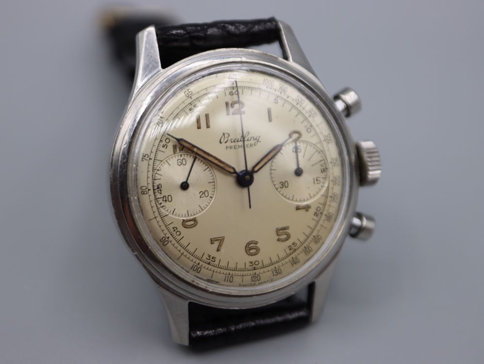 Very Rare - Breitling Premier 1940s Ref 790 Chronograph TOP | Kaufen ...