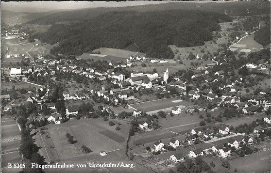 Unterkulm AG Flugaufnahme Nr.8315g , 1953 (Gebraucht) in Solothurn für CHF 12 – mit Lieferung ...