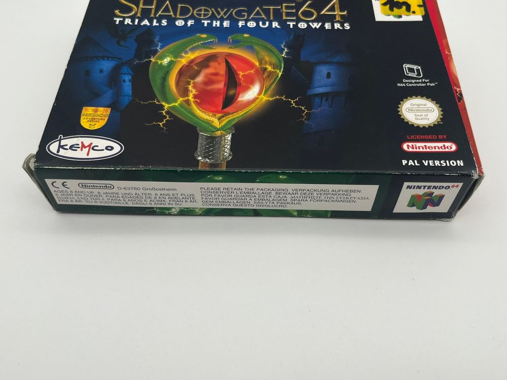 Shadowgate OVP CIB Nintendo 64 N64 (Gebraucht) in St. Gallen für CHF 70 ...