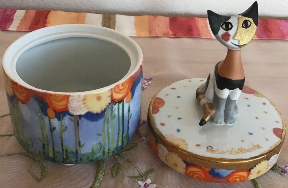 Katze Carlo auf Porzellan Dose Rosina Wachtmeister Goebel (Neu und originalverpackt) in Langnau ...