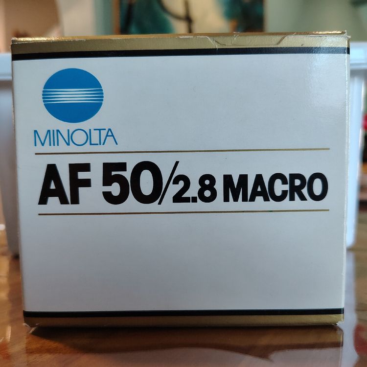 Minolta AF 50mm f/2.8 Macro Lens - Classic Sharpness! (52) (Gebraucht ...