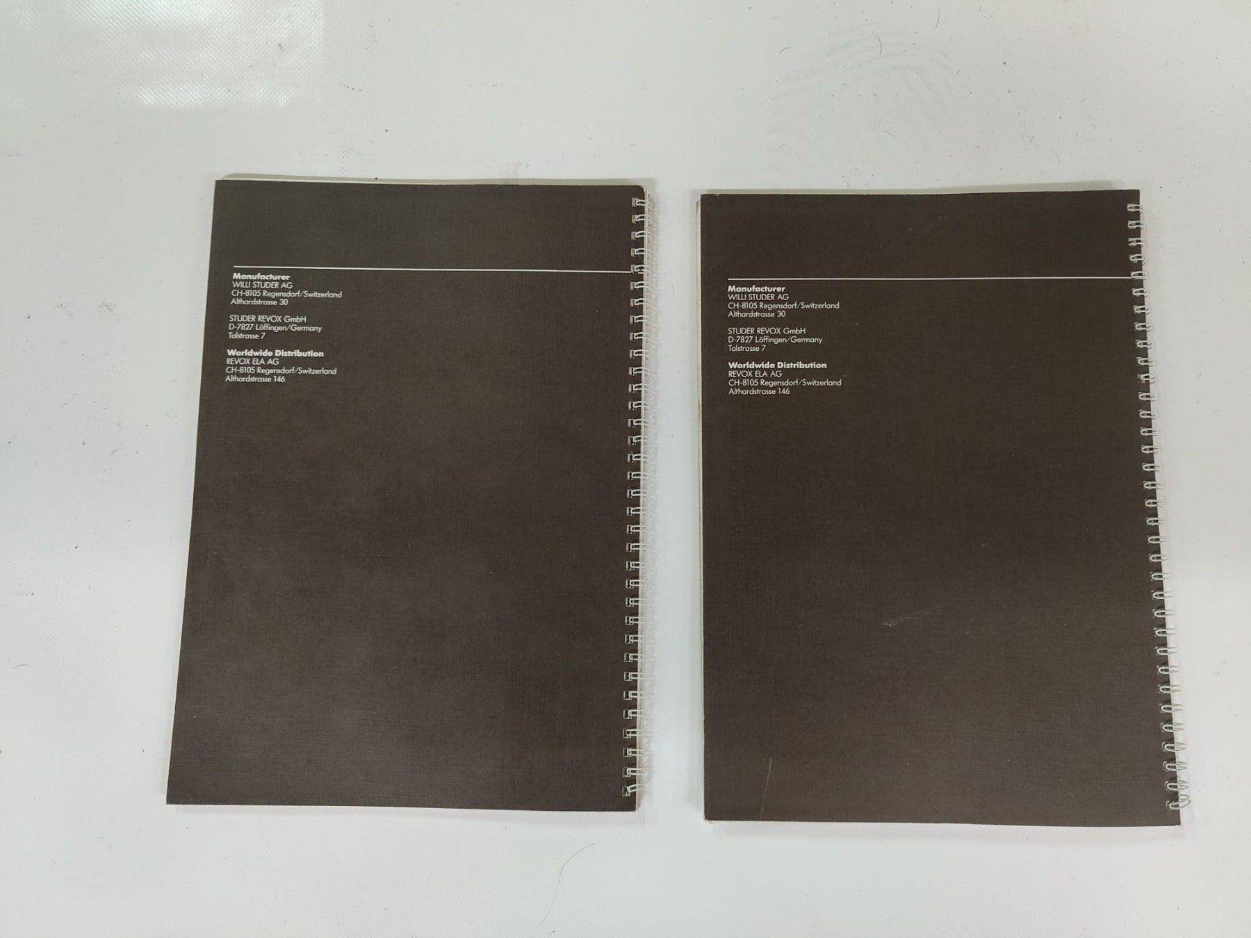 Original Bedienungsanleitung REVOX B261 & B251 (Gebraucht) in Affoltern ...