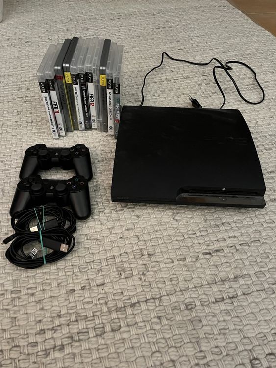 Playstation 3 inkl. 11 Spiele | Kaufen auf Ricardo