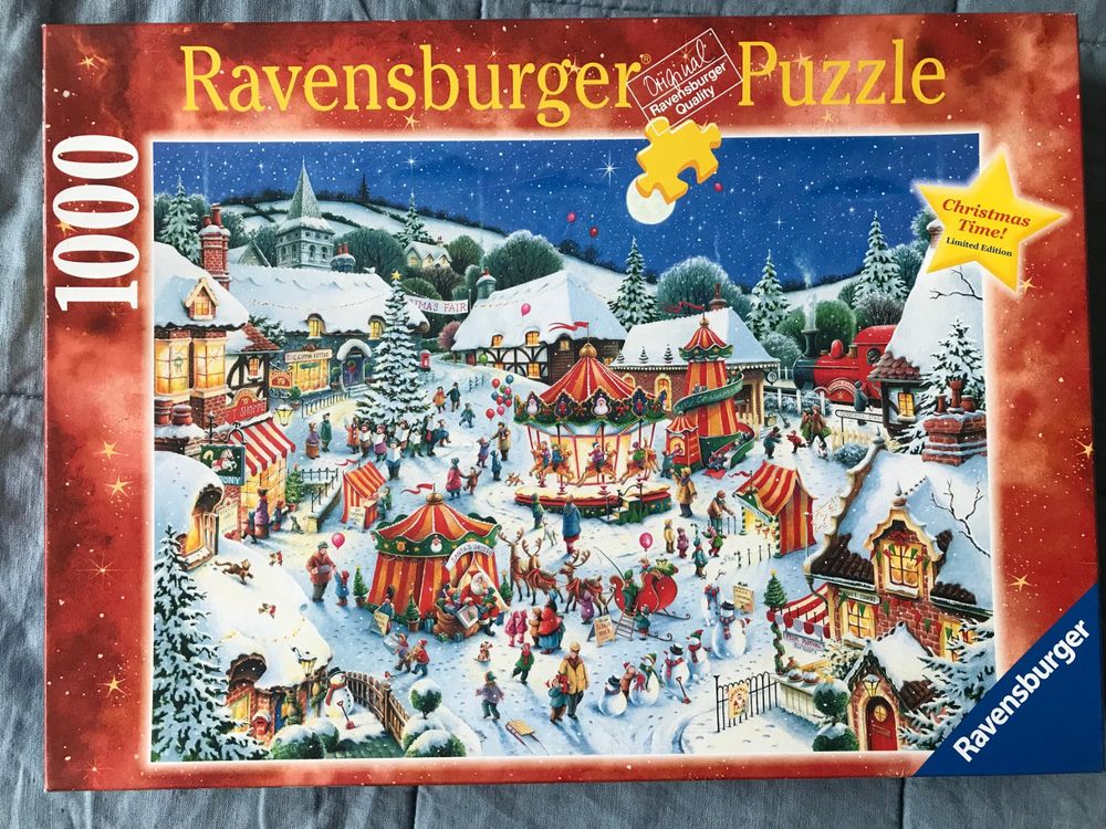 Ravensburger Puzzle, Fröhliche Weihnachten, 1000 Teile (Gebraucht) in ...