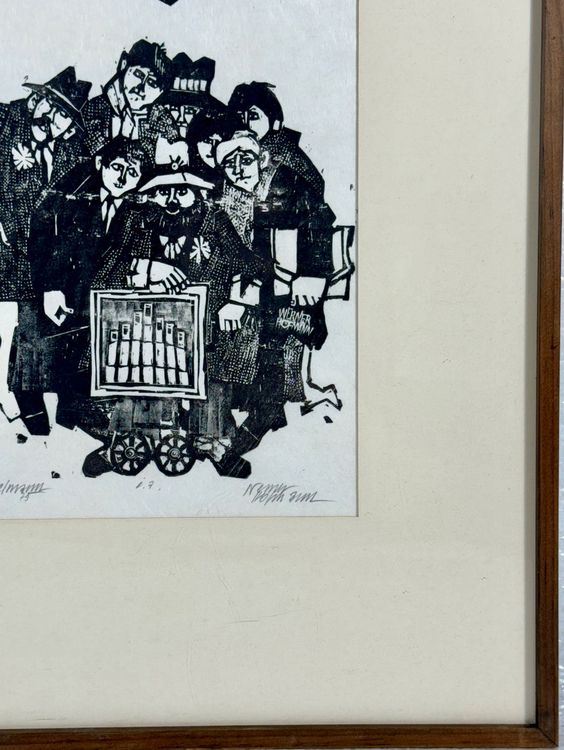 Werner HOFMANN (1935-2005) Holzschnitt Handsigniert (Gebraucht) in Root für CHF 10 – mit ...