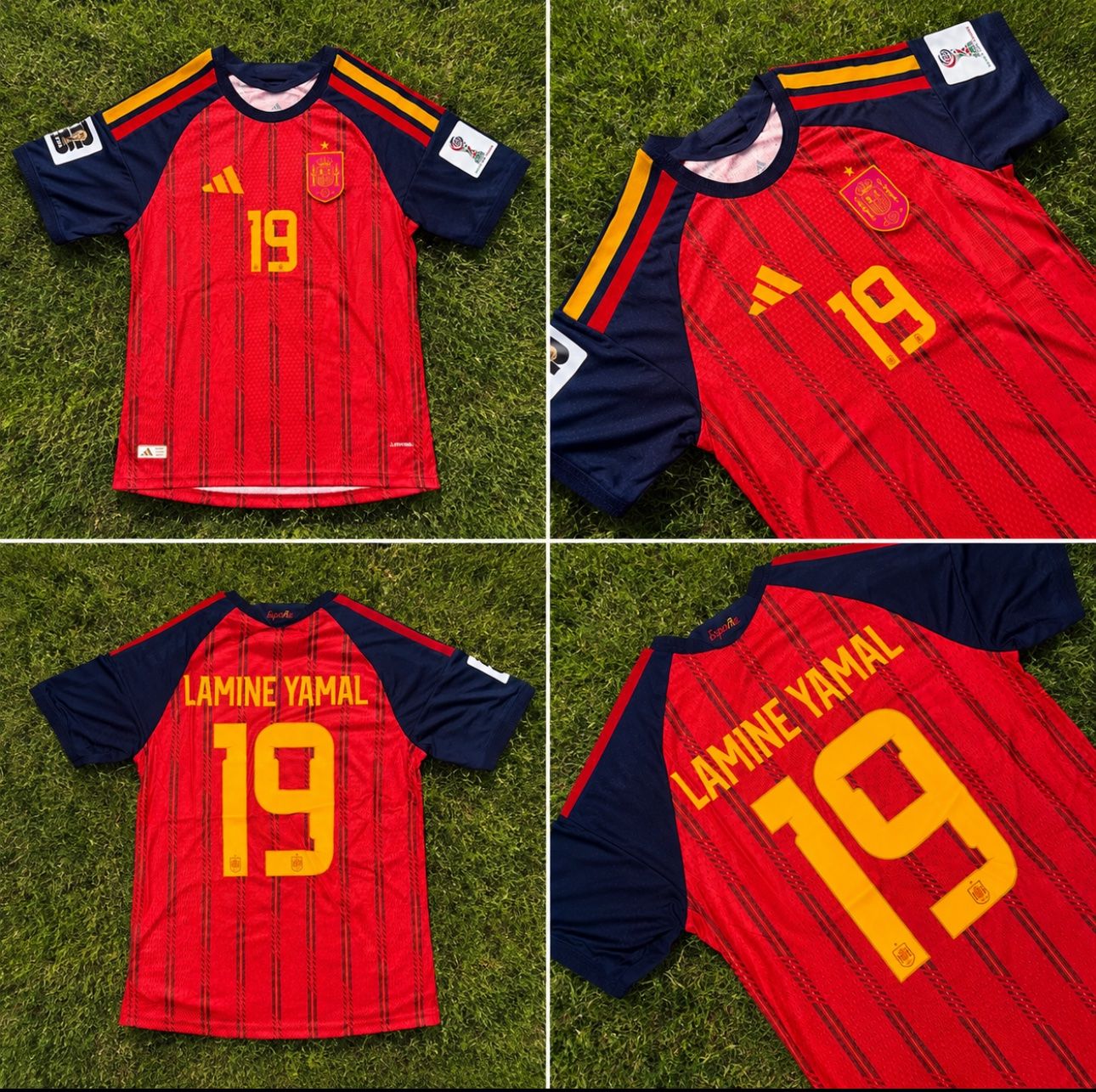 Spanien WM 2026 Heimtrikot Lamine Yamal #19 S-XL (Neu und ...