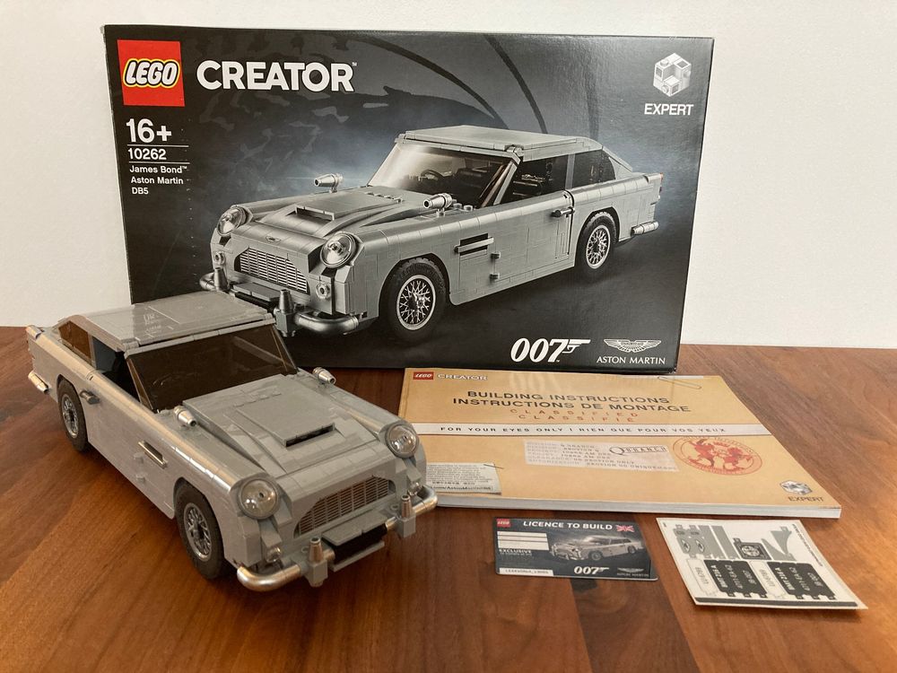Lego Creator Expert 10262 James Bond Aston Martin DB5 (Gebraucht) in ...