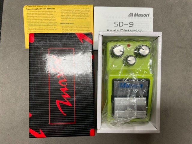 Maxon SD9- Sonic Distortion Japan+OVP! NP 135 Chf! TOP PRICE (Gebraucht ...