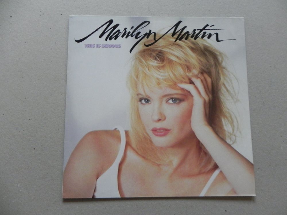 LP USA Pop Sängerin Marilyn Martin 1988 This is Serious (Gebraucht) in ...