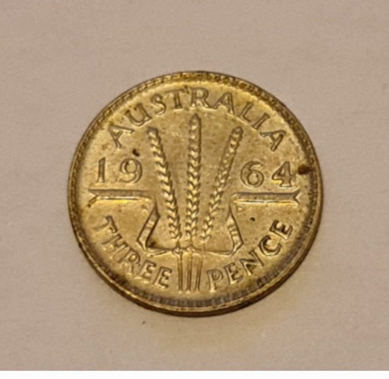 1964 Australia 3 Pence (Gebraucht) in Meyrin für CHF 2 – mit Lieferung ...