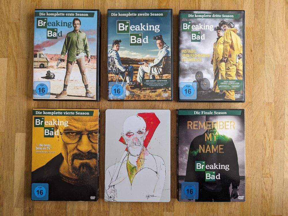Breaking Bad DVDs (alle Staffeln) (Neu (gemäss Beschreibung)) in Aarau ...