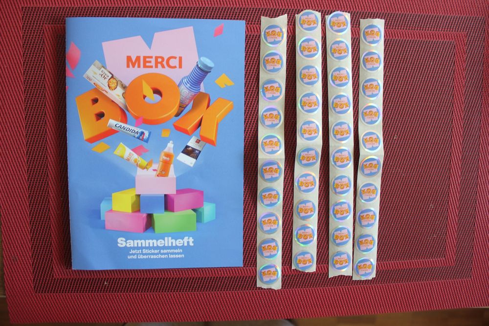 40 x Merci Box Sticker Migros (Neu (gemäss Beschreibung)) in Geroldswil ...