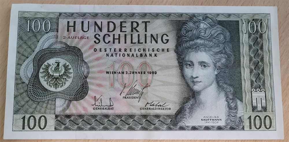 100 SCHILLING / ÖSTERREICH 1969 2. Aufl. | Kaufen auf Ricardo