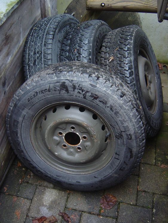 4 Stk. Felgen zu Puch GE 230 Schweizer Armee / MB G-Klasse (Gebraucht ...