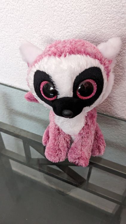 TY Beanie Boos Leeanne pink Lemur, 16 cm | Kaufen auf Ricardo