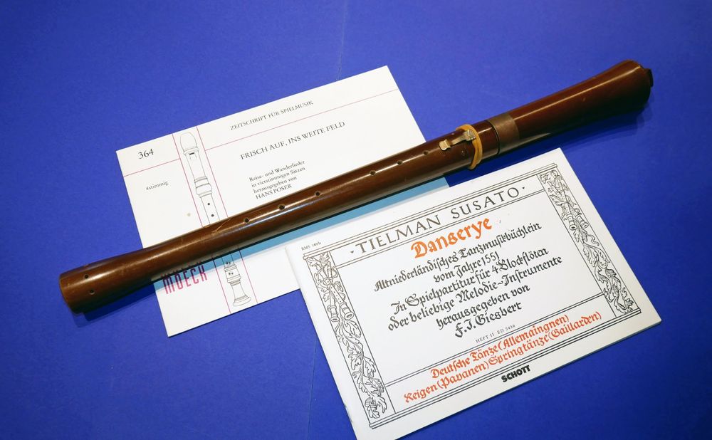 🎵 CORNAMUSE, RENAISSANCE-INSTRUMENT ÄHNL. WIE KRUMMHORN (Gebraucht) in ...