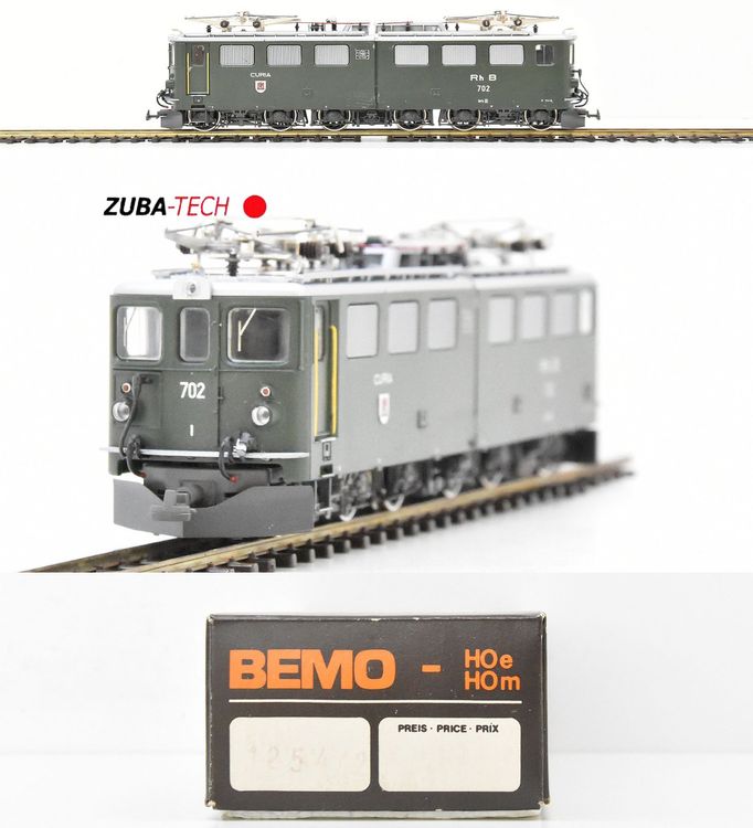Bemo 1254/2 E-Lok Ge 6/6 II Caria RhB H0m GS Analog OVP (Gebraucht) in St. Gallen für CHF 90 ...