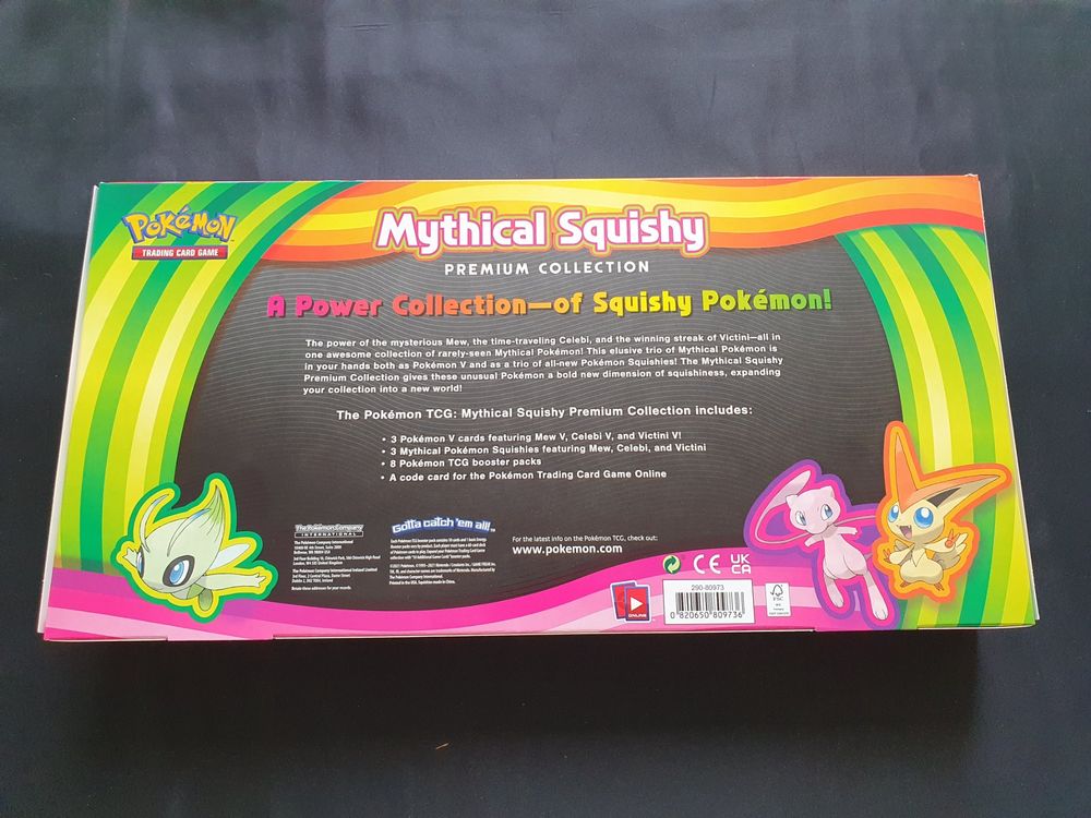 Pokémon Mythical Squishy Premium Collection Box (EN) (Neu und ...