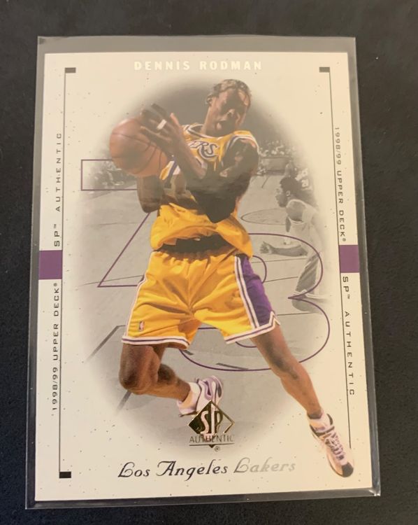 NBA Dennis Rodman Lakers Card (Neu (gemäss Beschreibung)) in Muttenz ...