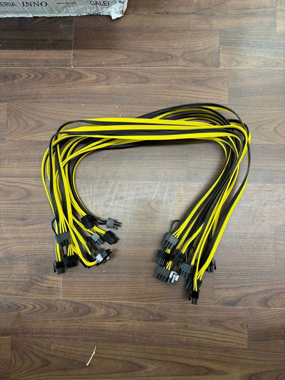 50cm 6 Pin zu 6+2 Pin PCle Kabel (1 Packung) (Neu (gemäss Beschreibung ...