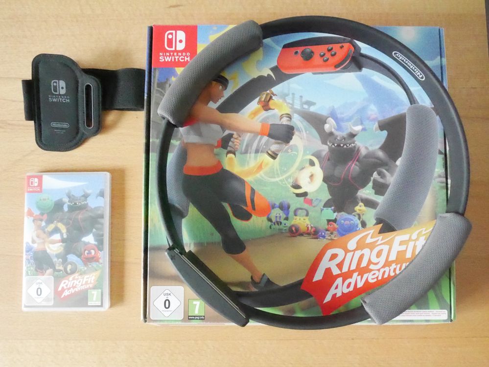 Nintendo Switch Ring Fit Adventure - Komplett (Gebraucht) in ...