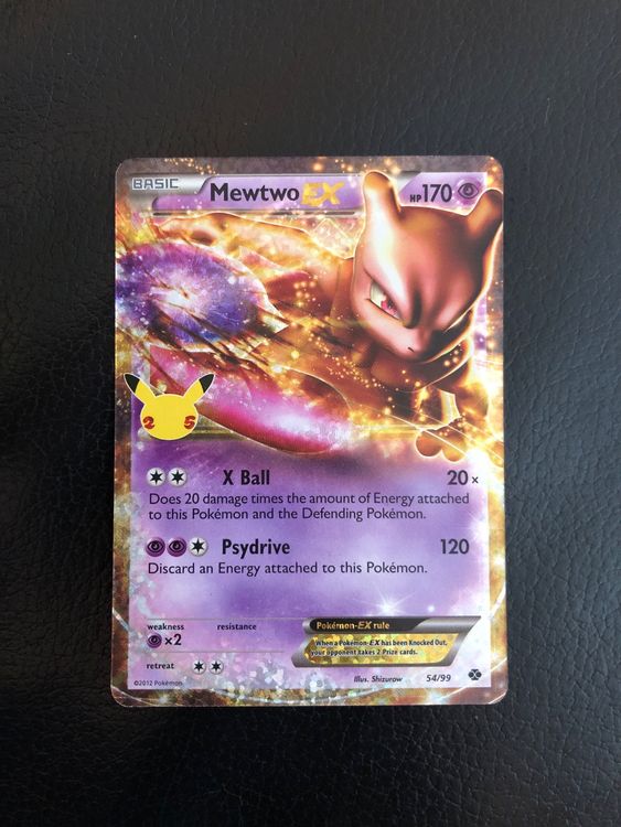 Celebrations Mewtwo EX 25th anniversary Ab 1 | Kaufen auf Ricardo