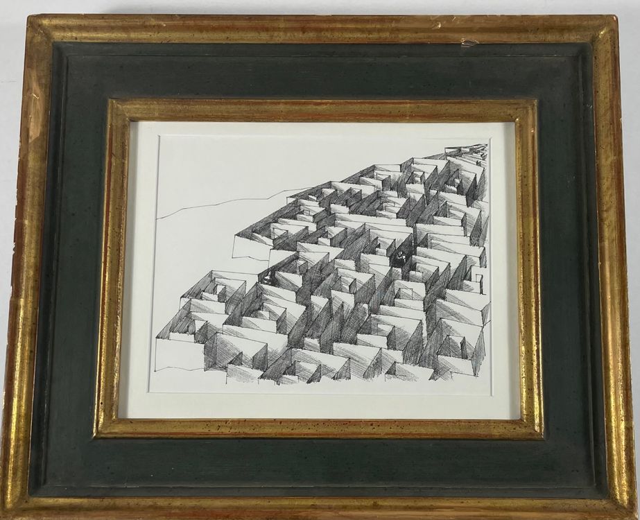 Interessante Lithographie unleserlich Signiert (Gebraucht) in Root für CHF 40 – mit Lieferung ...