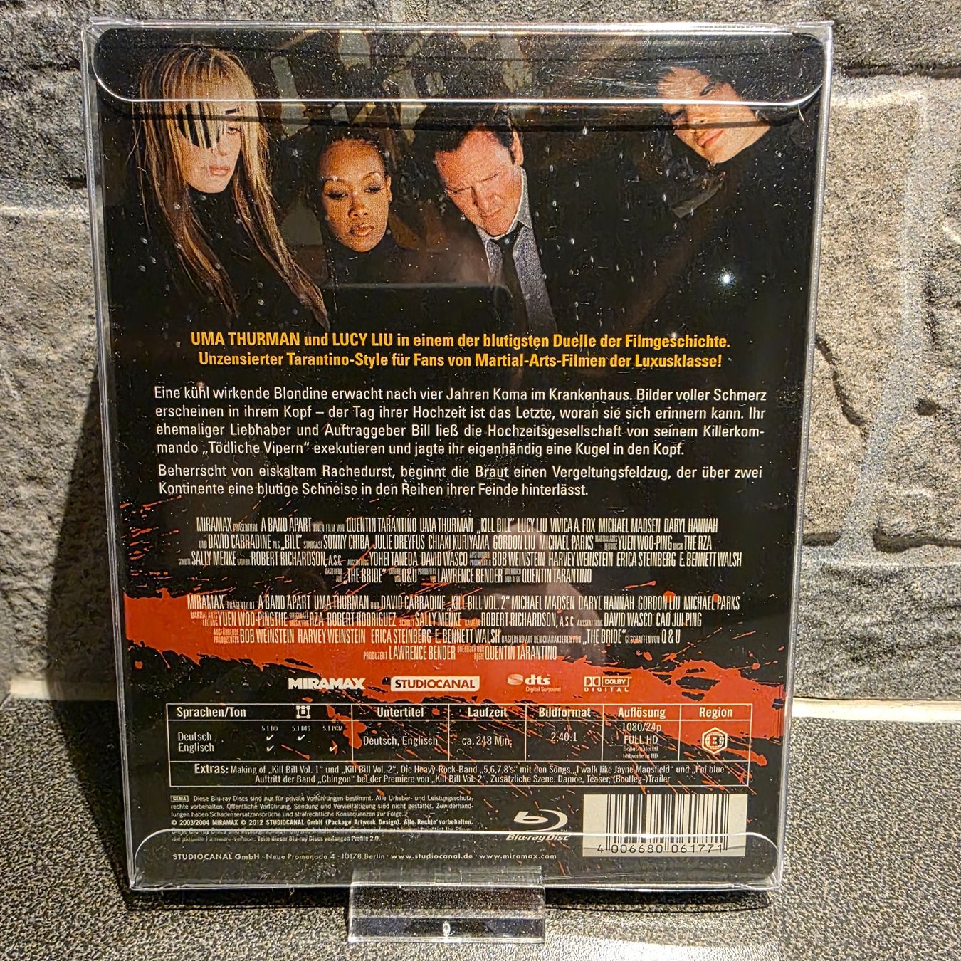 Kill Bill 1+2 im Steelbook, sehr guter Zustand! (Gebraucht) in ...