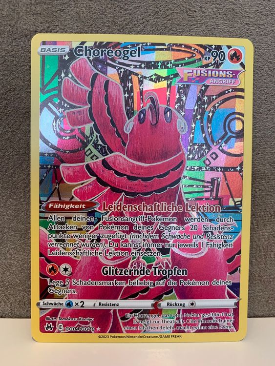 GG04/GG70 Choreogel DE Pokemon Zenit der Könige (Gebraucht) in ...