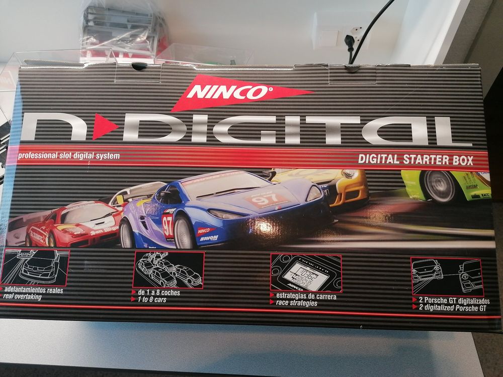 Ninco Slot Car Rennbahn M3, Digital Starter Box, Fahrzeuge (Gebraucht ...