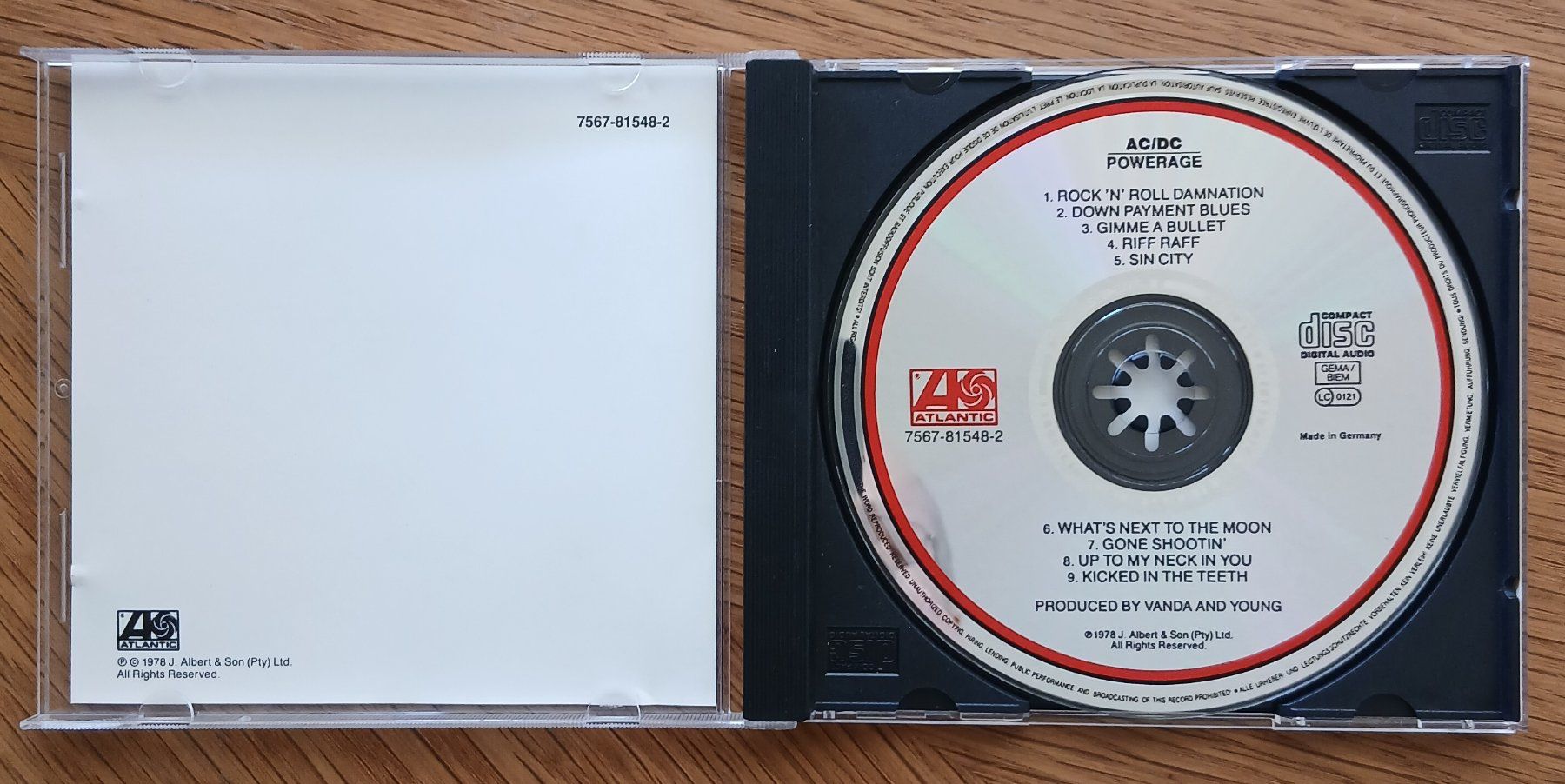 AC/DC – Powerage (CD) Topzustand!!! (Neu (gemäss Beschreibung)) in ...