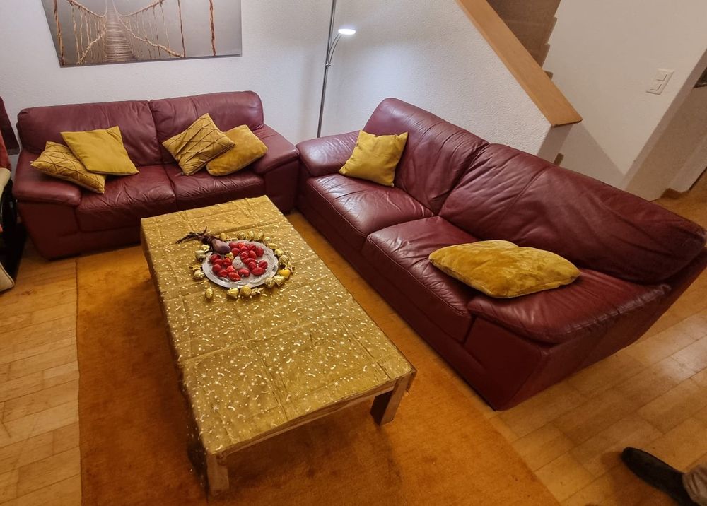 Ledersofa (2 Stück) | Kaufen auf Ricardo