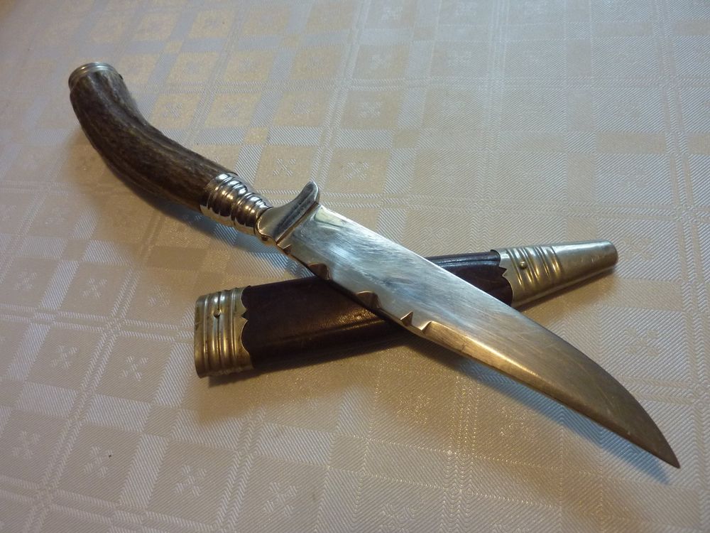 Antiken NICKER Jagdmesser Sackmesser Traditions Messer (Gebraucht) in ...