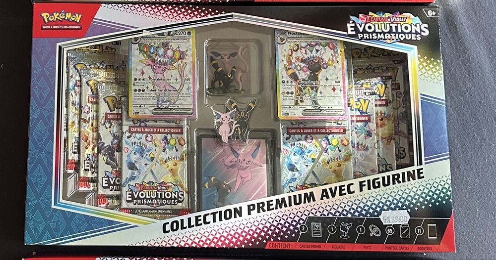 Coffret évolution prismatique Mentali et Noctali (Neuf avec emballage d ...
