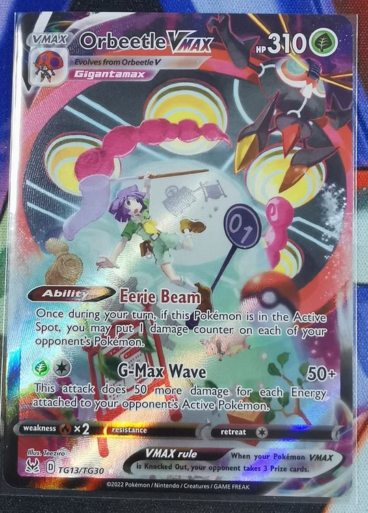 Pokemon Orbeetle VMAX TG13/TG30 Lost Origin EN (Neu (gemäss ...