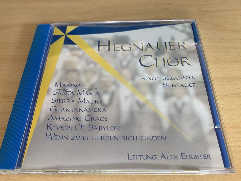 Hegnauer Chor - singt bekannte Schlager (Gebraucht) in Rikon im Tösstal ...