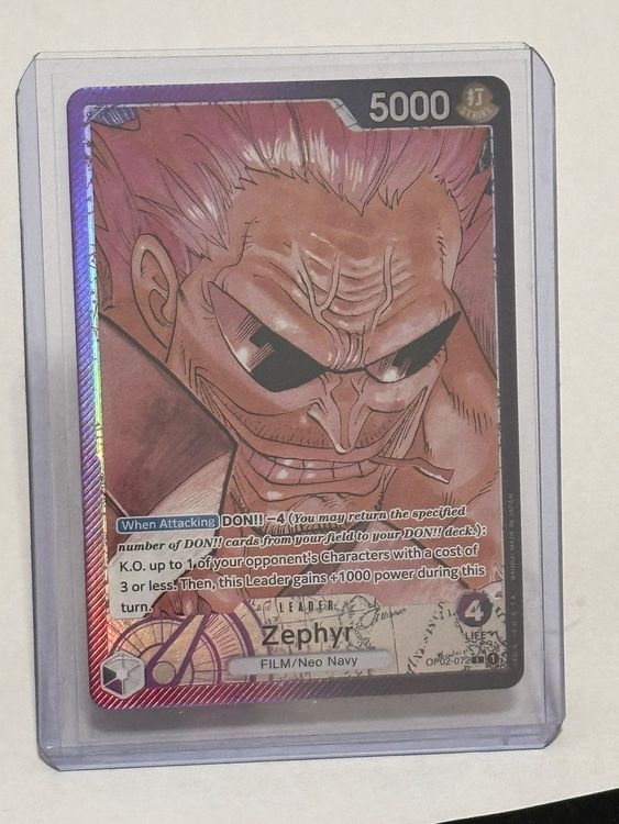 Zephyr OP02-072 V.2 – One Piece TCG – NM (Gebraucht) in Oberentfelden ...