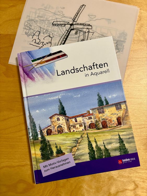Landschaften in Aquarell - mit Motiv-Vorlagen (Gebraucht) in Auenstein für CHF 7 – mit Lieferung ...