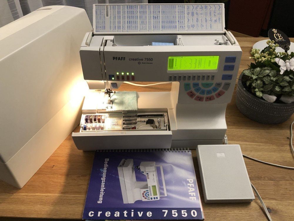Pfaff creative 7550 IDT (mit Garantie) (Gebraucht) in für CHF 645 – mit ...
