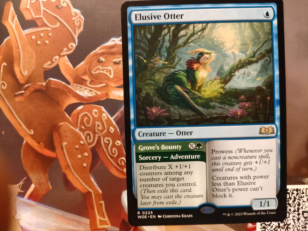 MTG - Elusive Otter - WOE 0225 - Rare (Neu (gemäss Beschreibung)) in ...