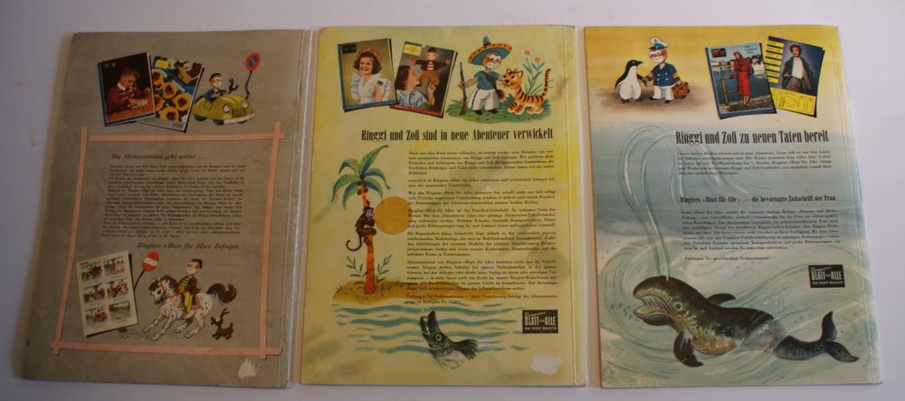 Ringgi und Zofi, 3 Hefte, Nr. 4,5 und 6. Insel, Eskimo | Kaufen auf Ricardo