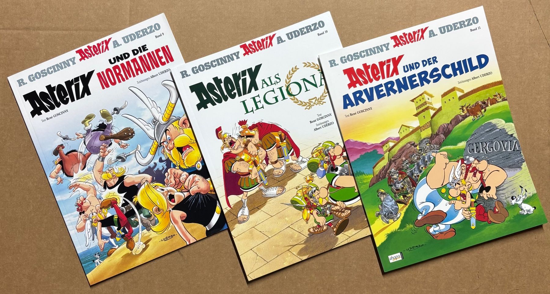 Asterix Comic-Konvolut, 3 Bände, Top Zustand! Band 9 10 11 (Gebraucht ...