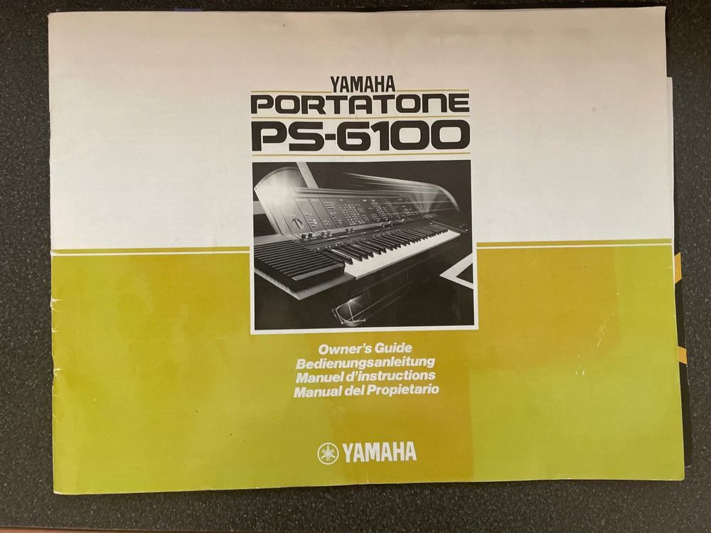Keyboard Yamaha Portatone PS-6100 (Gebraucht) in Flurlingen für CHF 23 ...