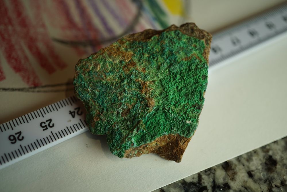 Malachit Rasen auf Matrix 4cm x 5 cm cm ab 2.- TOPSTONE | Kaufen auf Ricardo