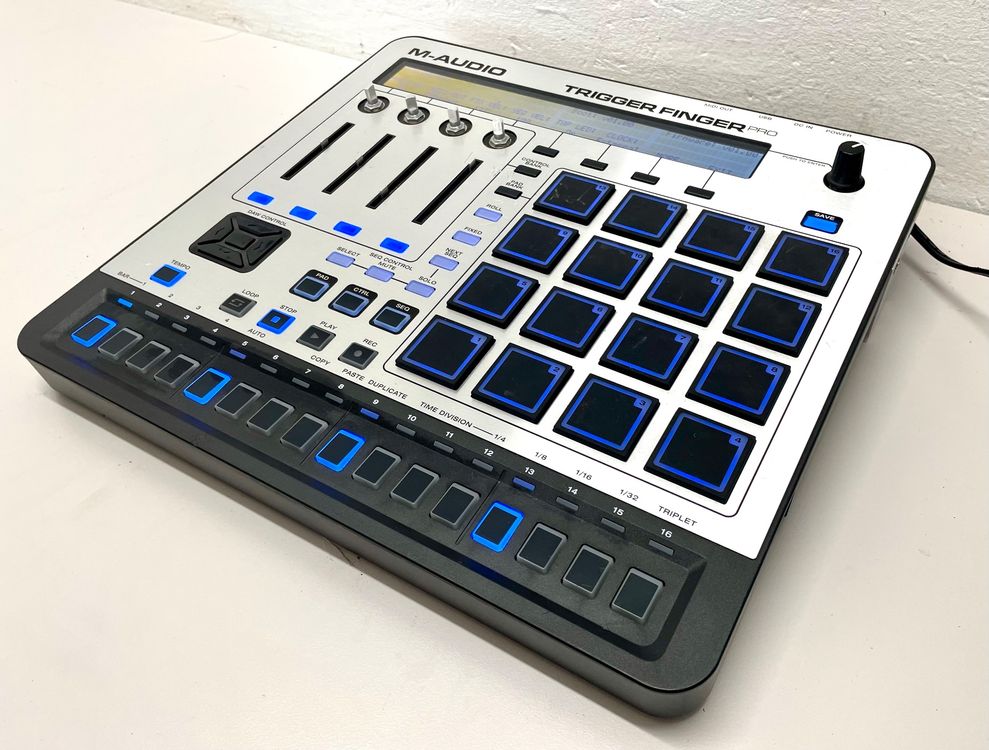 M-Audio Trigger Finger Pro/Midi Controller (Gebraucht) in Niederdorf ...