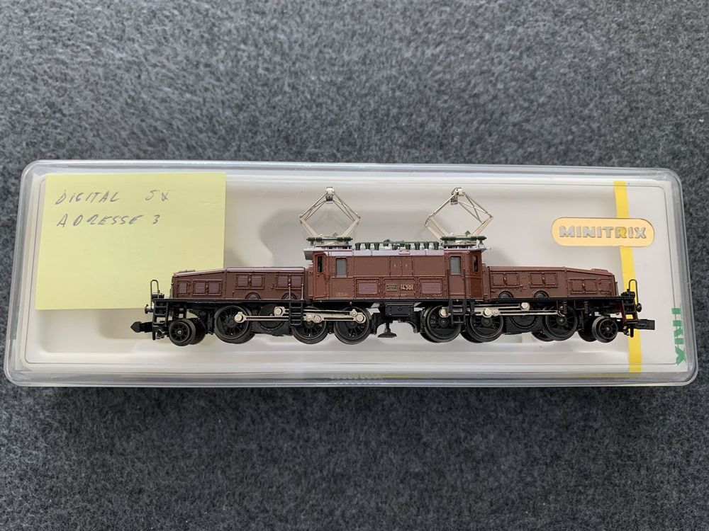 Minitrix 12127 Krokodil 6/8 SBB Digital (Gebraucht) in Hauterive NE für ...
